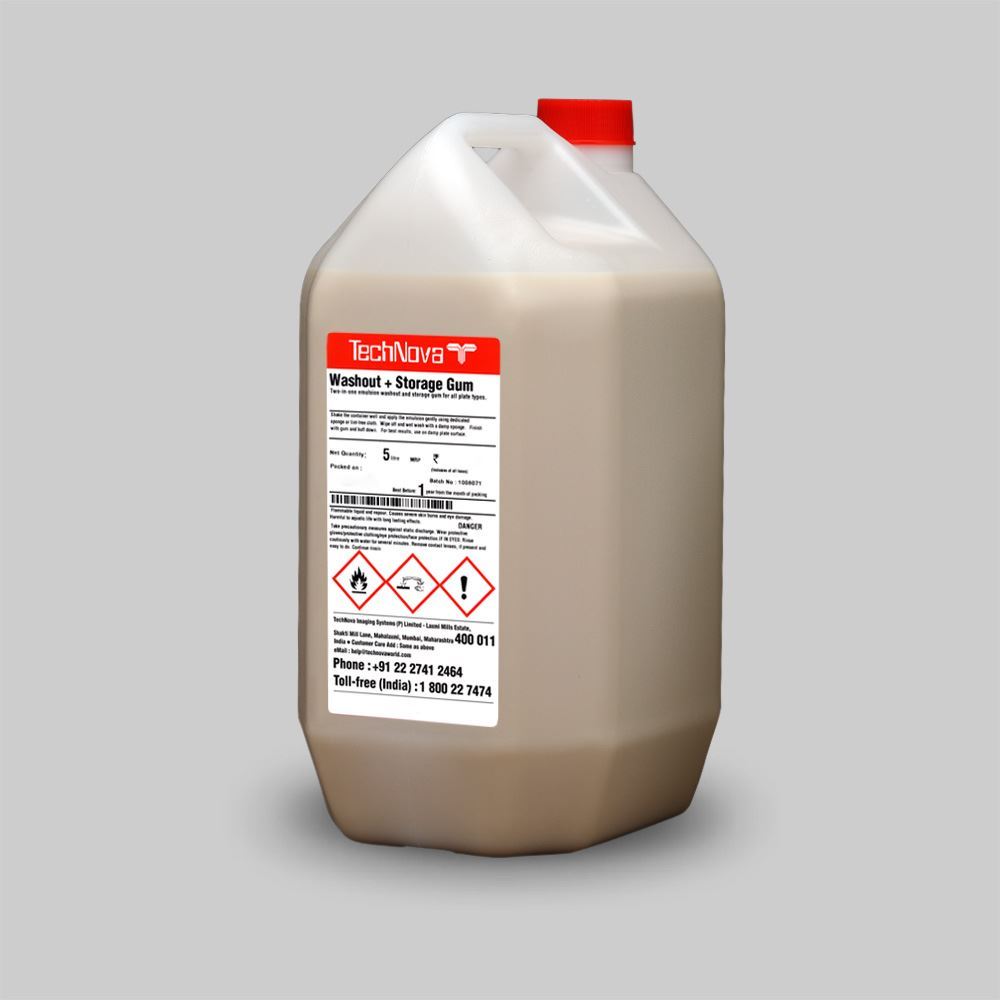 TechNova Imaging Systems. Washout_+_Storage_Gum