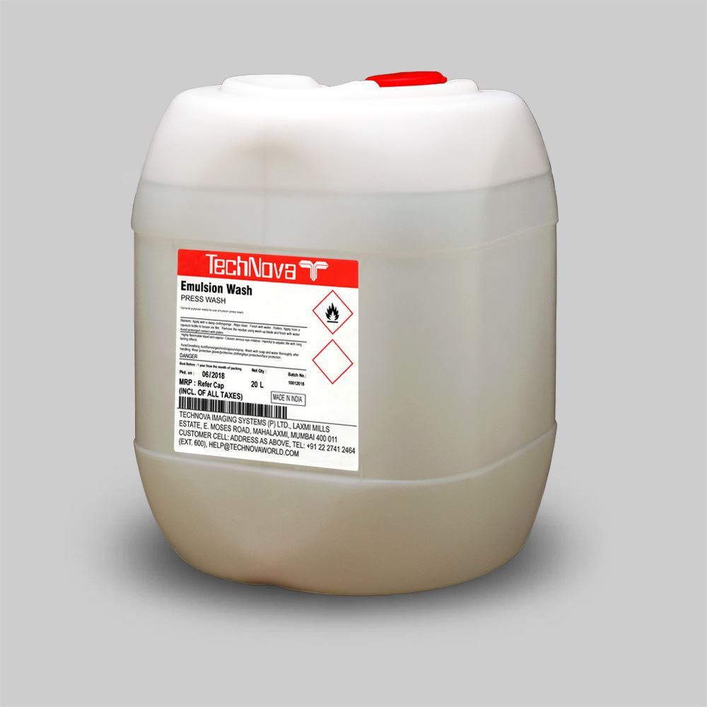 TechNova Imaging Systems. Emulsion_Wash